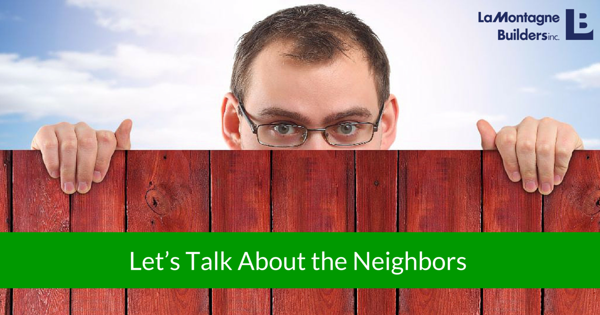 Let’s Talk About the Neighbors